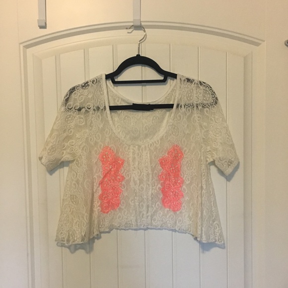 The Langford Line | Tops | Country White Lace Cropped Top S | Poshmark